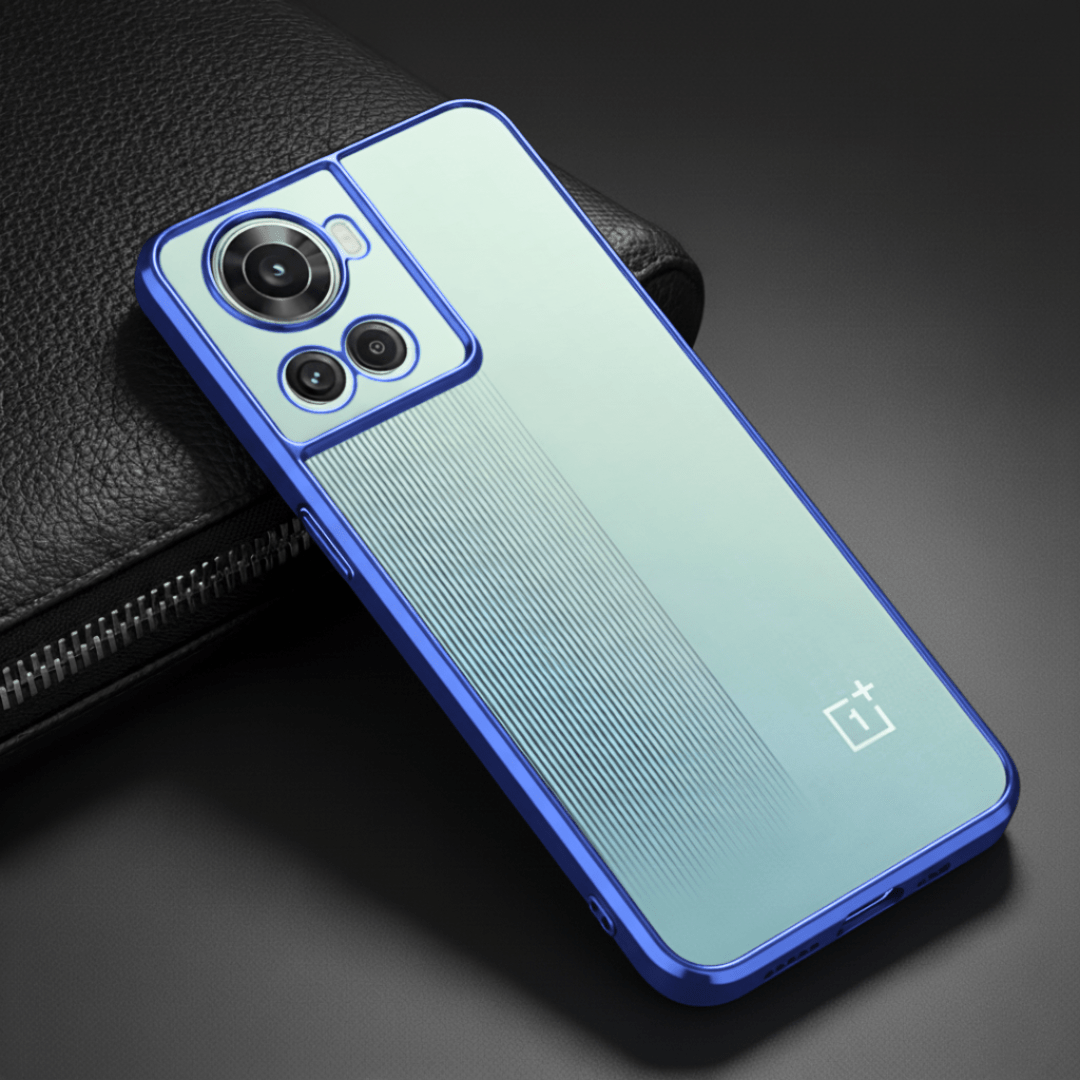 EW Blue Transparent case for Oneplus 10r – The Hatke
