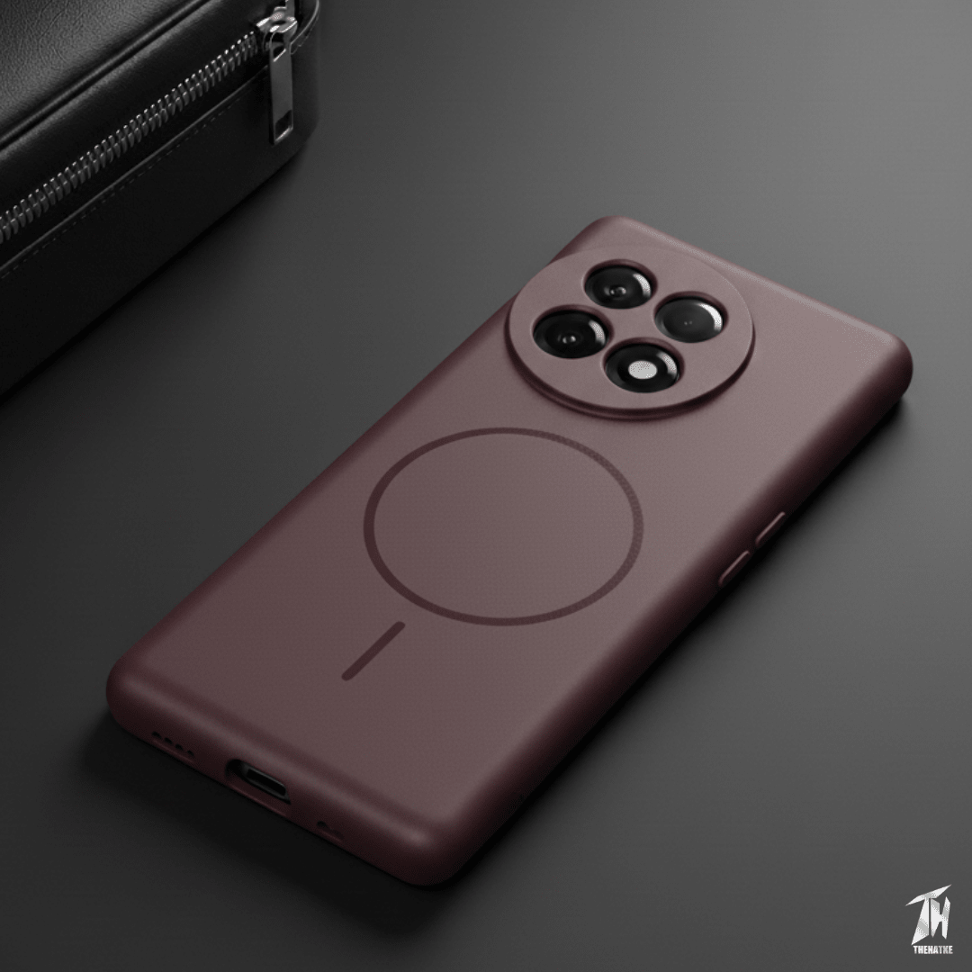 CAVEN Dark Brown Silicone case for Oneplus 11R – The Hatke