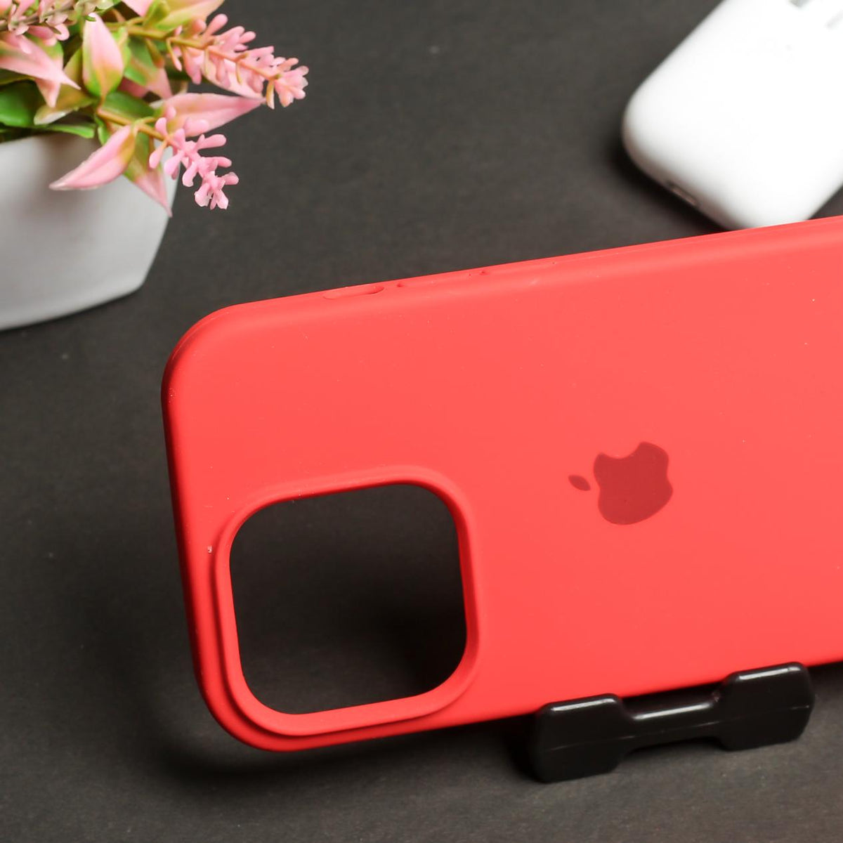 Red Original Silicone case for Apple iphone 12 pro Max – The Hatke