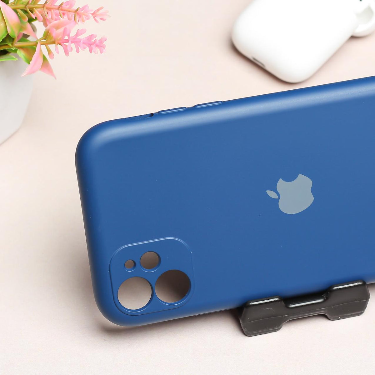 Dark Blue Camera Original Silicone case for Apple iphone 12 Mini – The ...