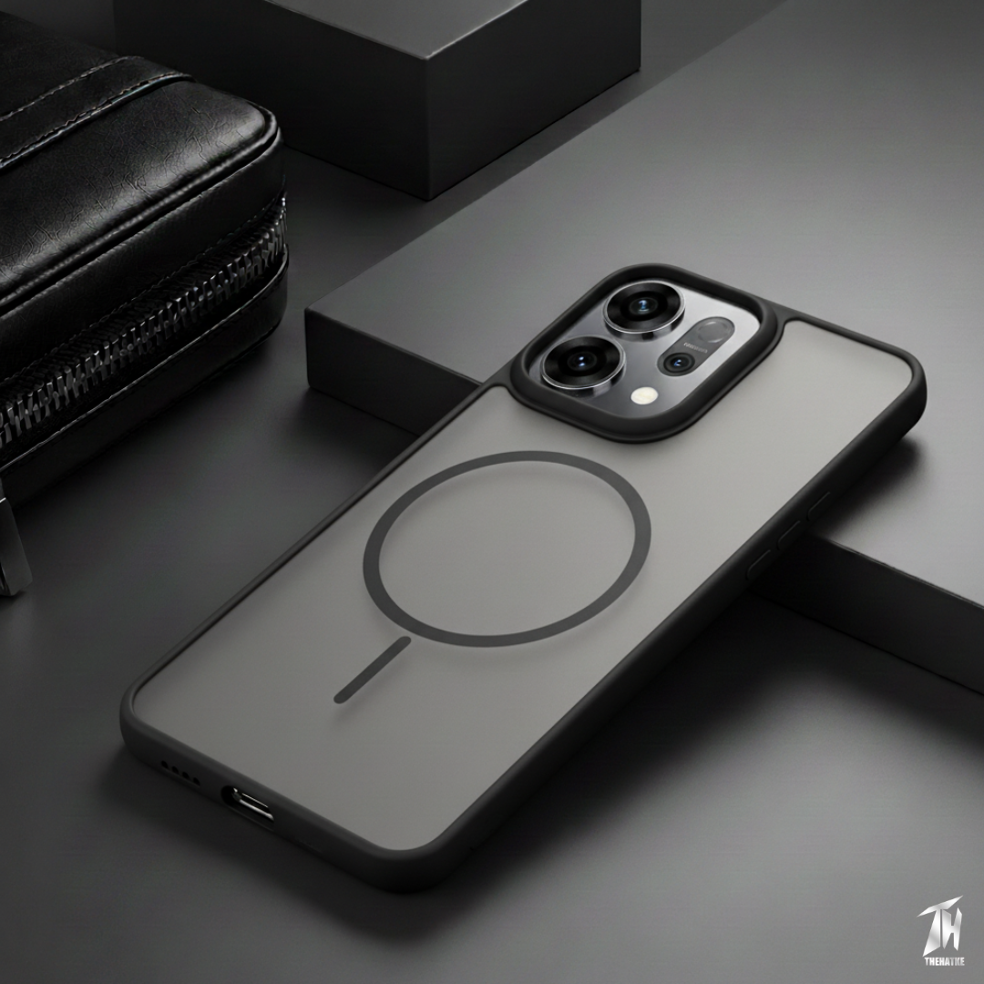 KYRON Black Matte Case for Oppo Reno 14 Pro – The Hatke