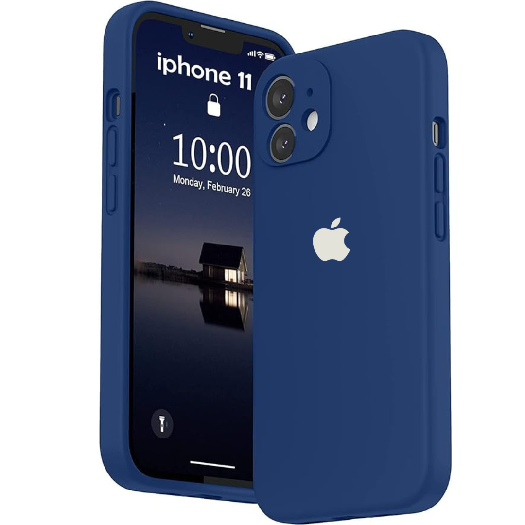 Dark Blue Camera Original Silicone case for Apple iphone 11 – The Hatke