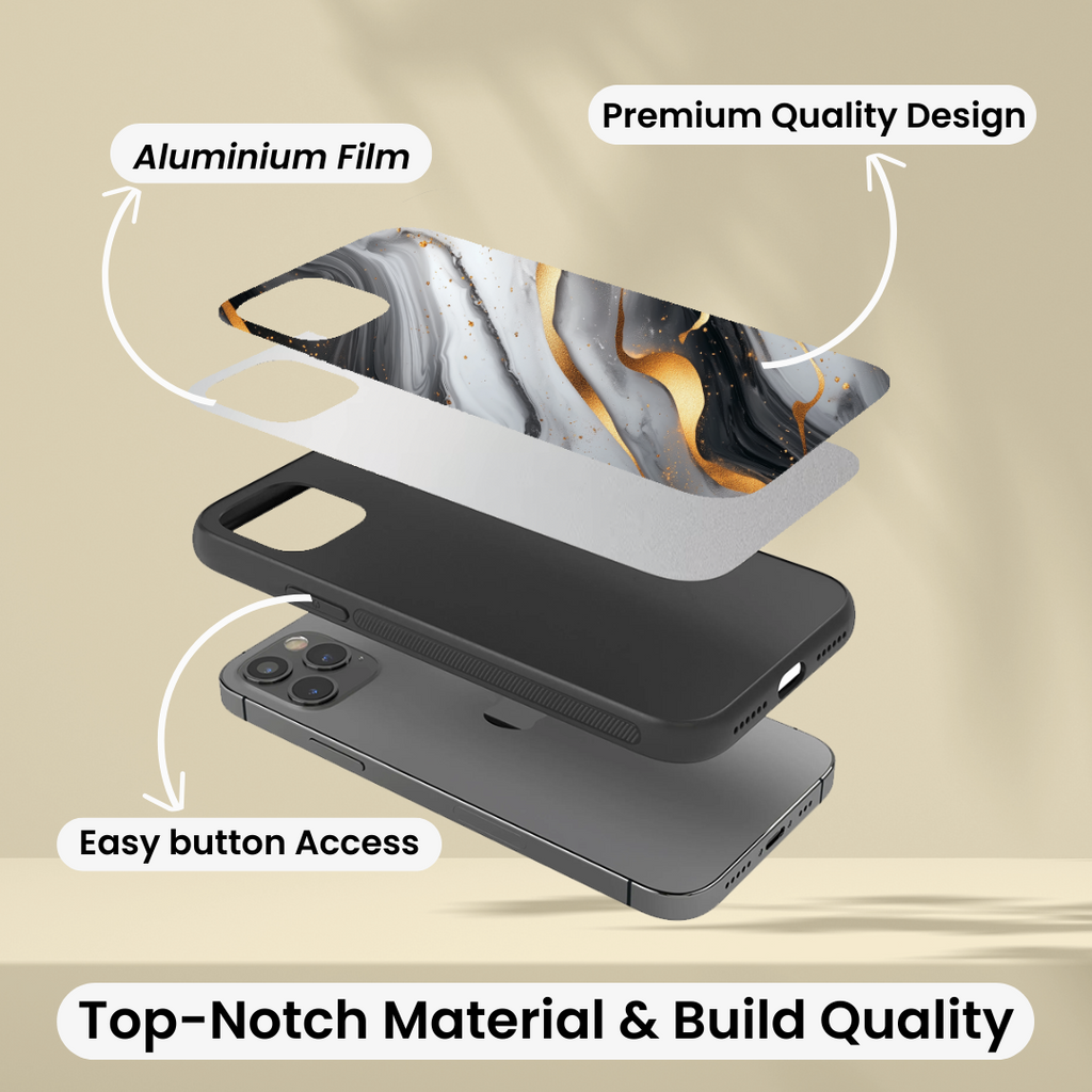 Marine oil Paint (MB) Silicone Case for Apple Iphone 13 Pro – The Hatke