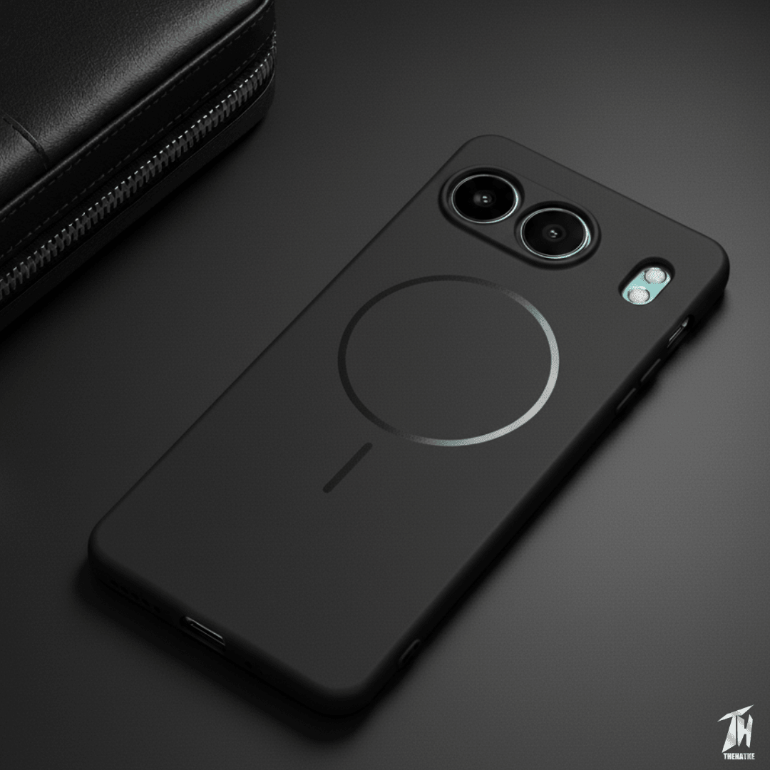 CAVEN Black Silicone case for Oneplus NORD 4 – The Hatke