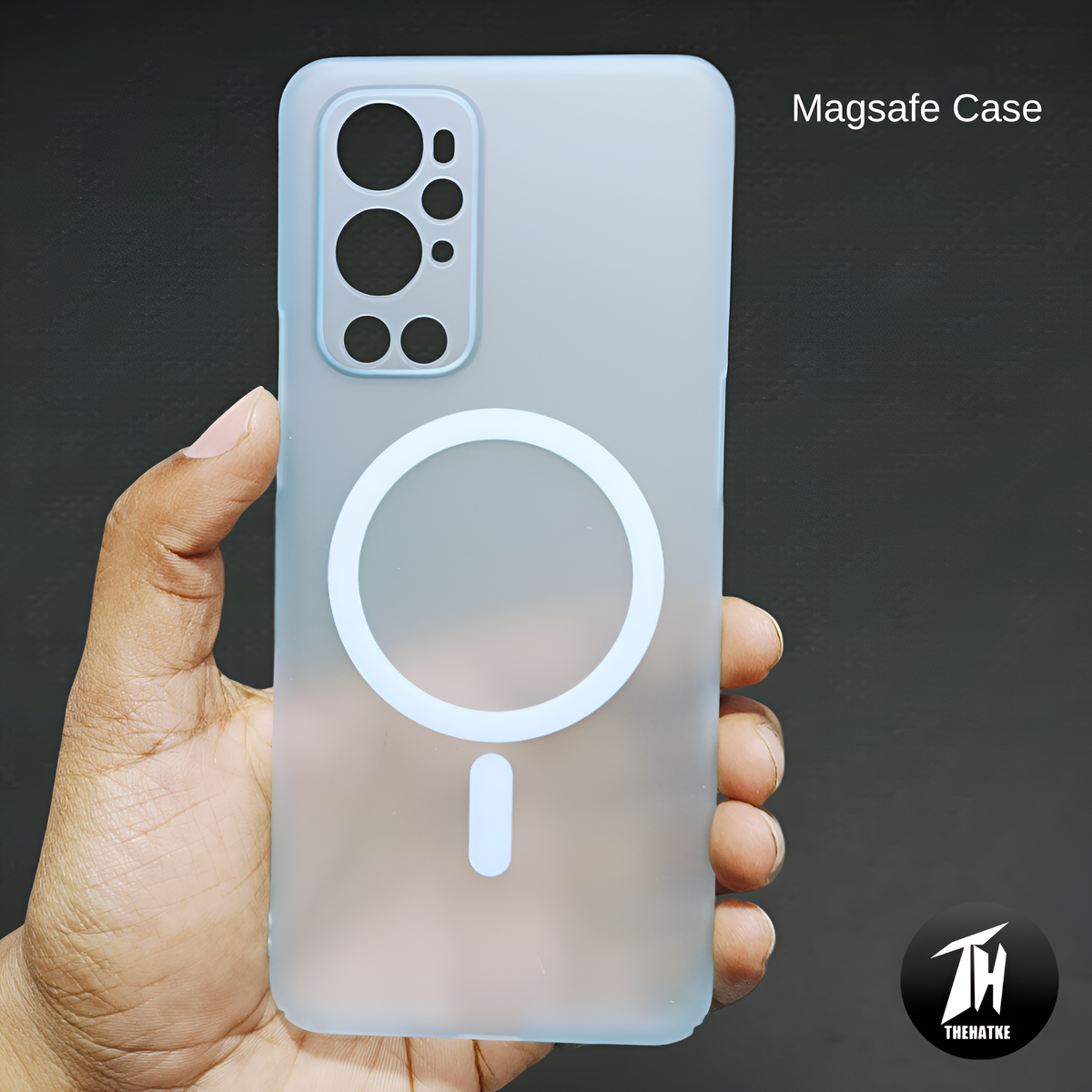 Blue Paper Matte Magsafe Case for Oneplus 9 Pro – The Hatke