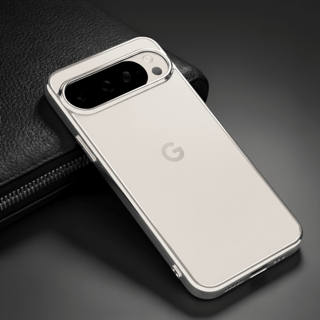 EW Silver Transparent case for Google Pixel 9 – The Hatke