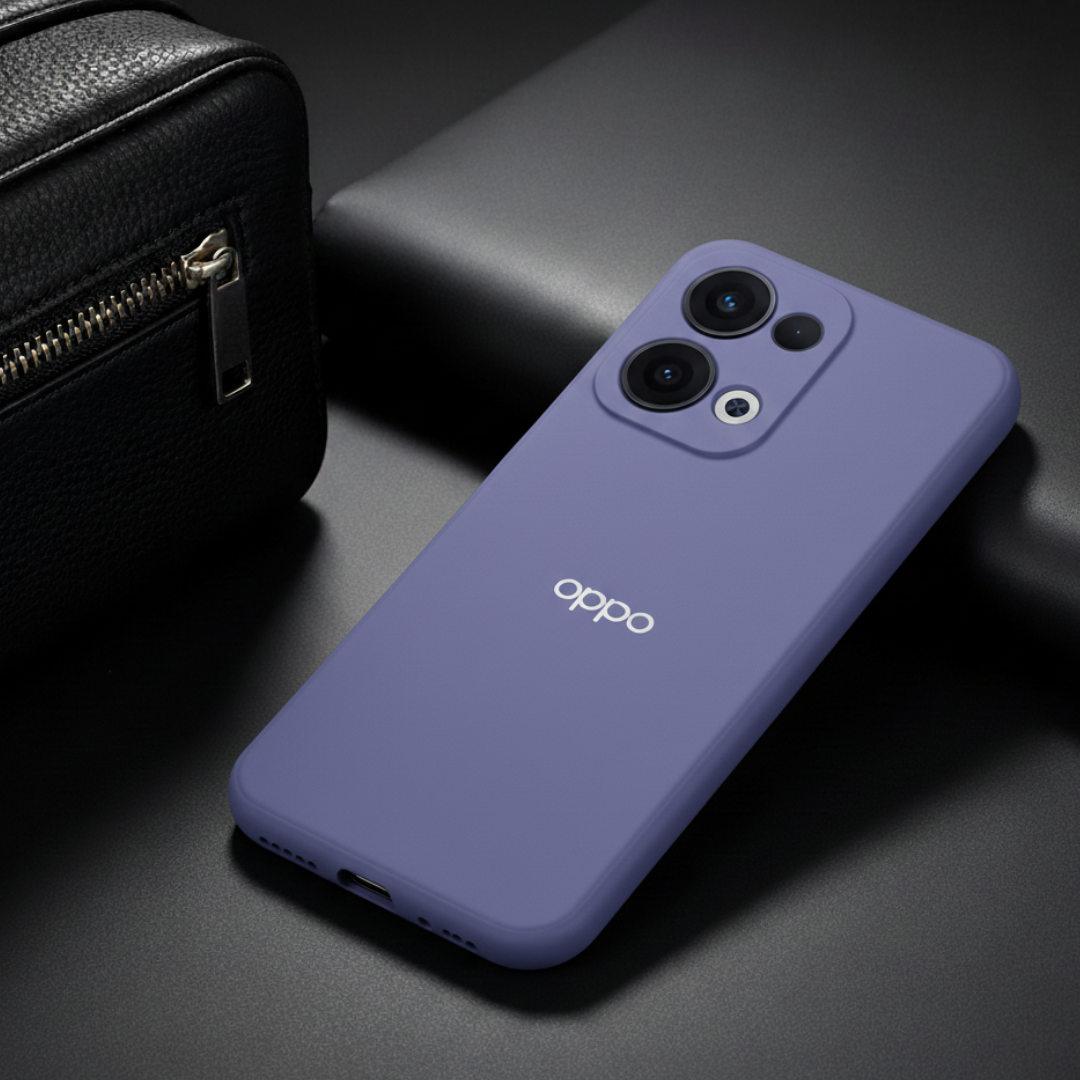 Blue Candy Silicone Case for Oppo Reno 13 – The Hatke