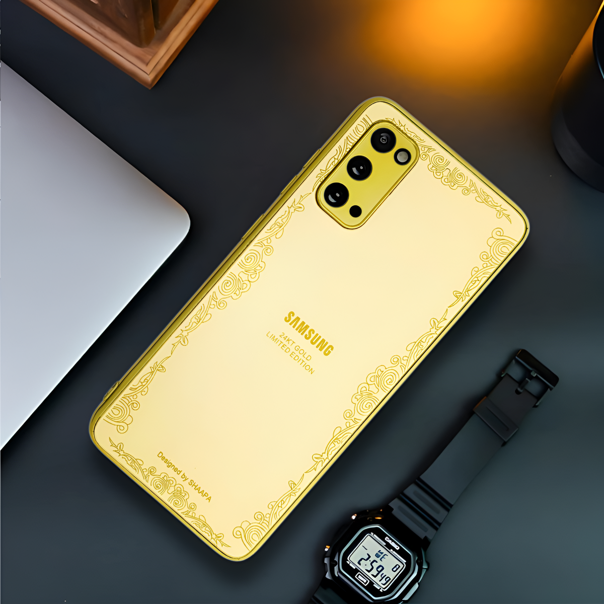 Luxury Gold Mirror case for Samsung S20 – The Hatke