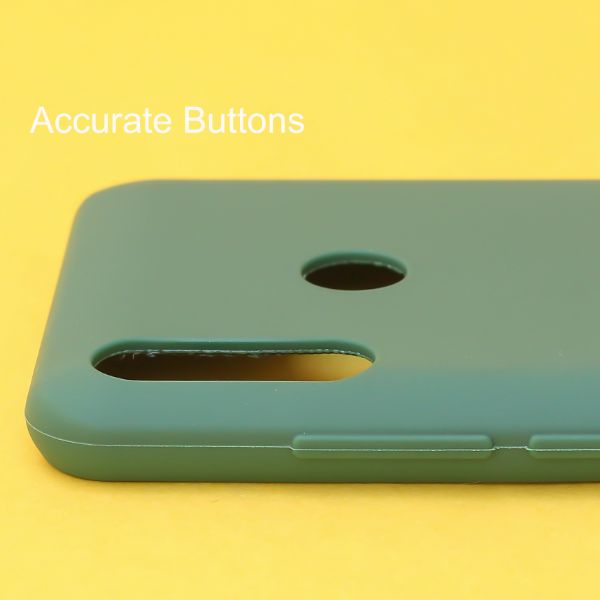 Dark Green candy Silicone Case for Lava Z3 – The Hatke