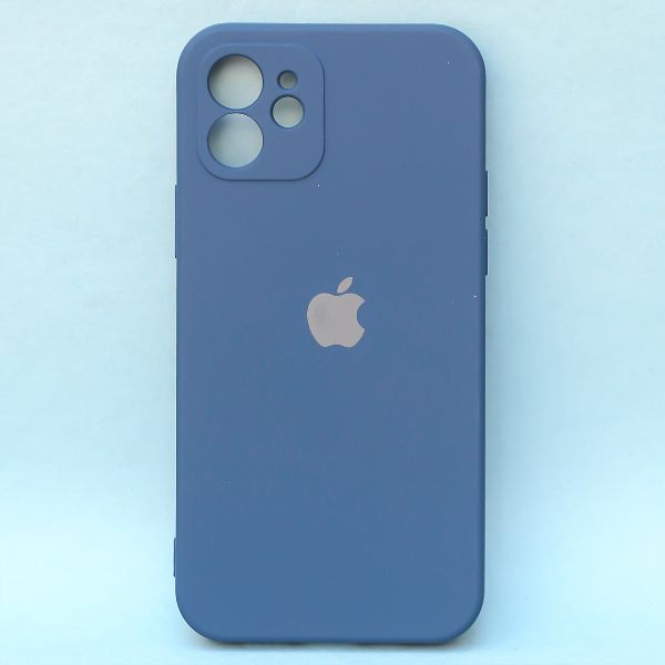 Dark Blue Camera Original Silicone case for Apple iphone 12 – The Hatke
