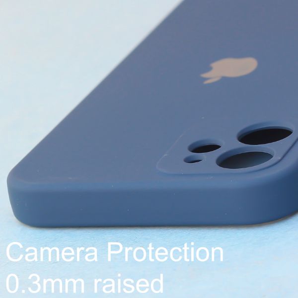 Dark Blue Camera Original Silicone case for Apple iphone 12 – The Hatke